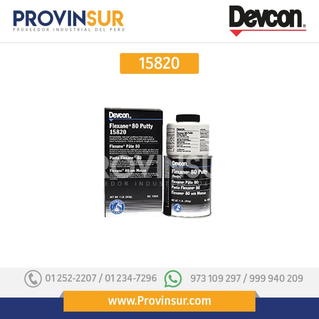 Masilla de Uretano Flexible Devcon 15820 » Provinsur SAC